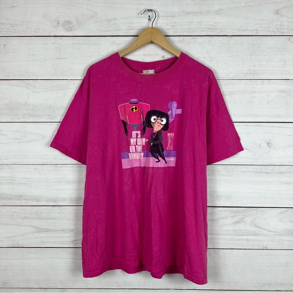 Disney | Shirts | Vintage Rare Disney X The Incredibles Edna Movie ...